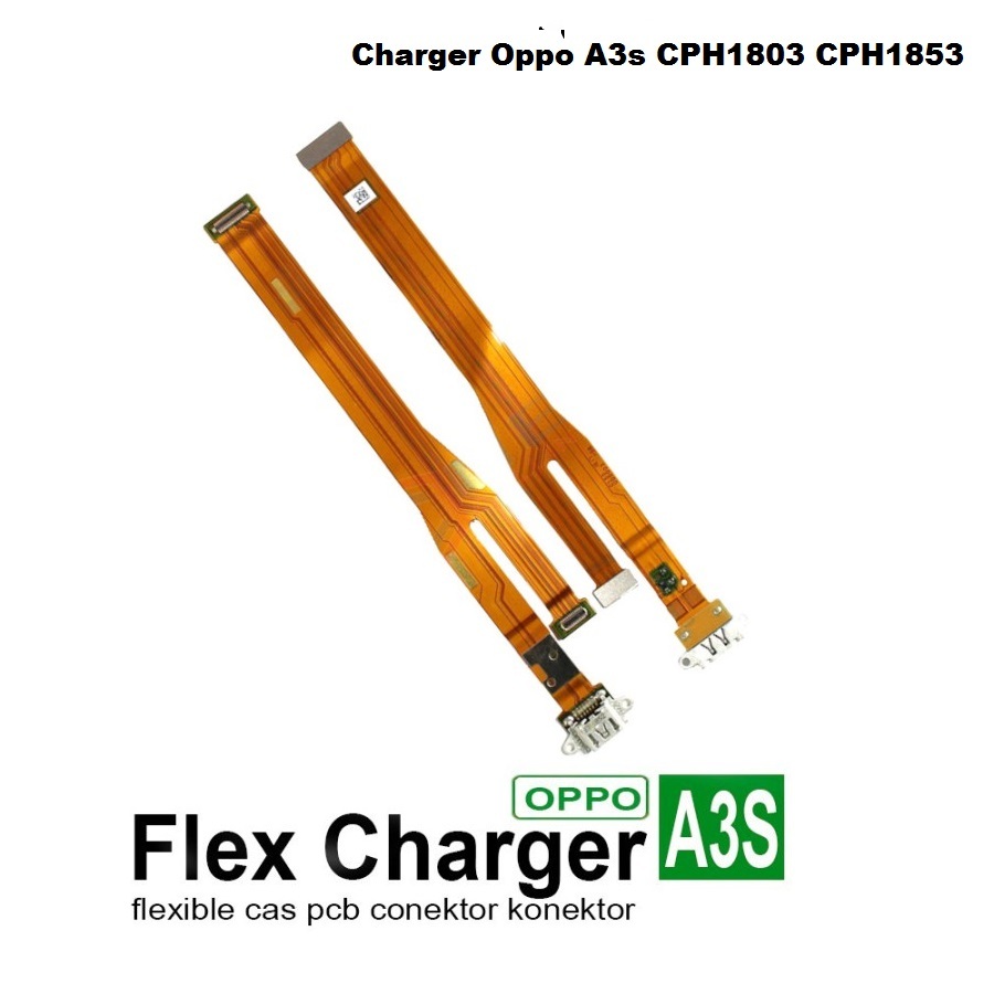 Jual Fleksibel Konektor Charger Oppo A3s CPH1803 CPH1853 - USB Port ...