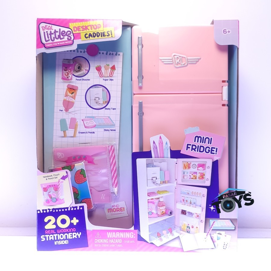 Jual BEYBA REAL LITTLES Desktop Caddies - Mini Fridge ORIGINAL | Shopee ...