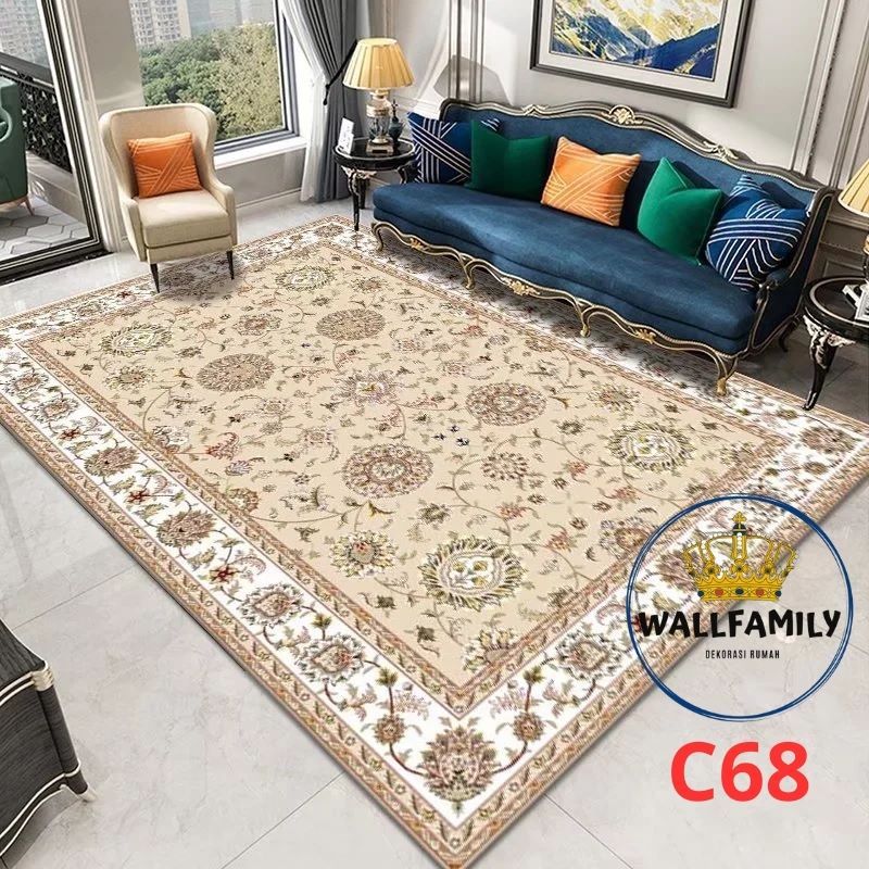 Jual Karpet lantai premium bahan polyester size 90x150cm | Shopee Indonesia