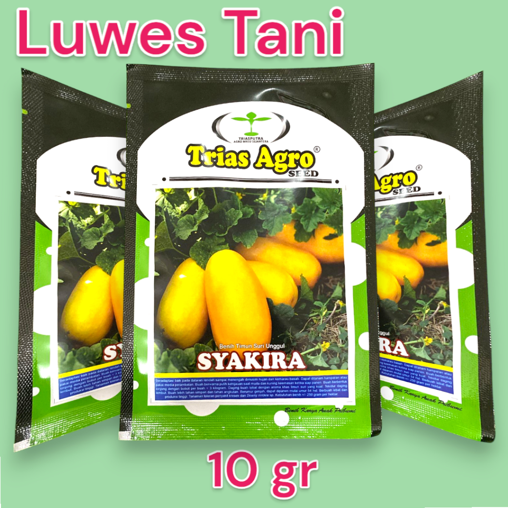 Jual Benih Timun Suri Syakira 10 gr Trias Agro seed | Shopee Indonesia