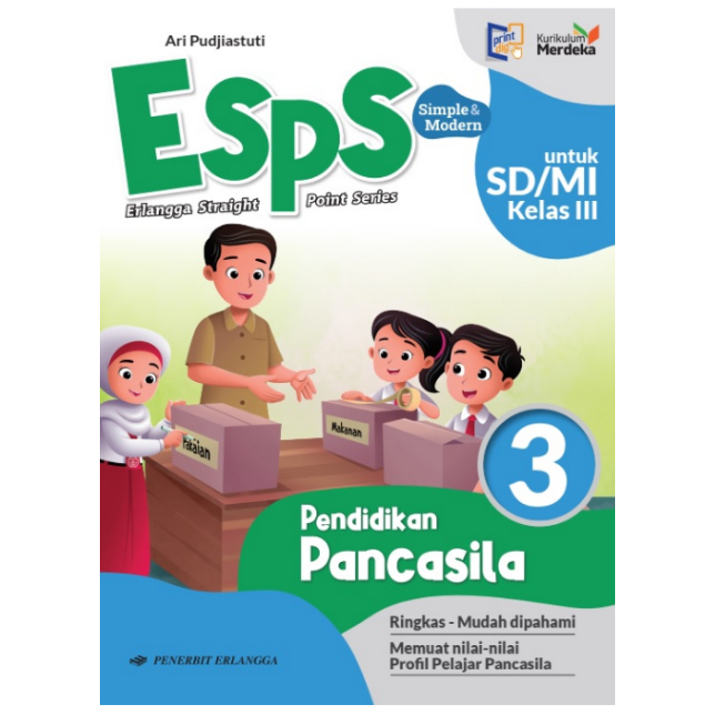 Jual ESPS PENDIDIKAN PANCASILA SD/MI KELAS 3 KURIKULUM MERDEKA | Shopee Indonesia
