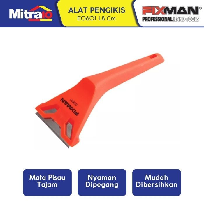 Jual Fixman Alat Pengikis E0601 1.8 Cm Merah | Shopee Indonesia