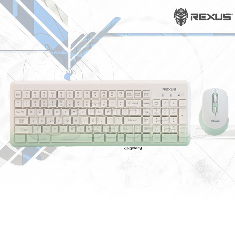 Jual Rexus KM10 Classic Keyboard Mouse Wireless Combo | Shopee Indonesia
