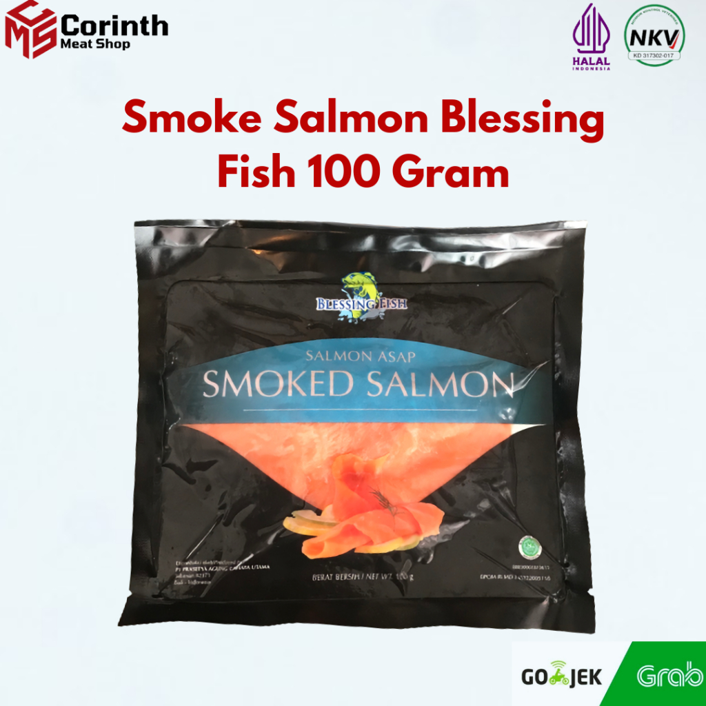 Jual SALMON ASAP - SMOKED SALMON BLESSING FISH 100 GRAM - HALAL ...
