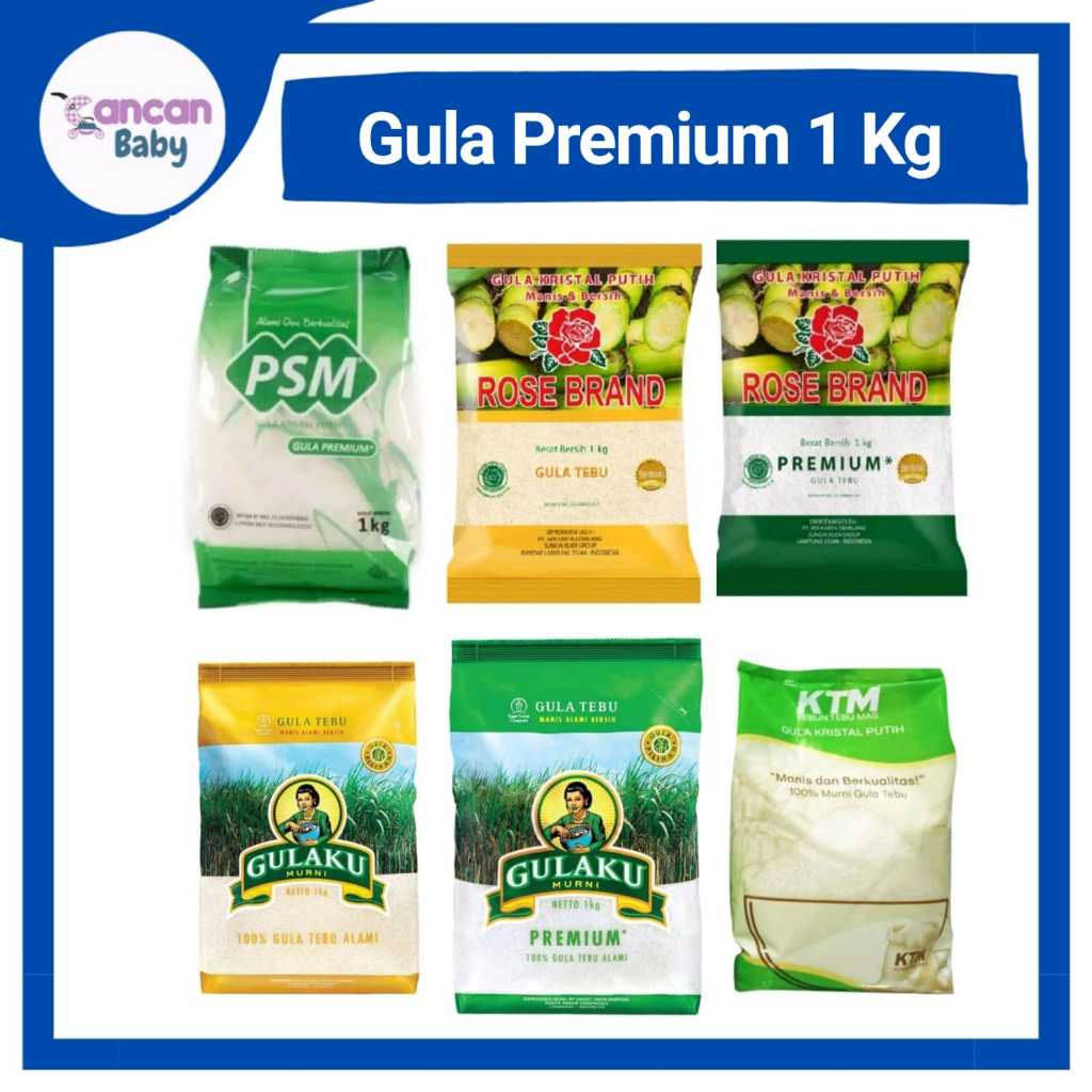 Jual Gula Putih Premium 1kg Kemasan Pabrik Sembako Jatim | Shopee Indonesia