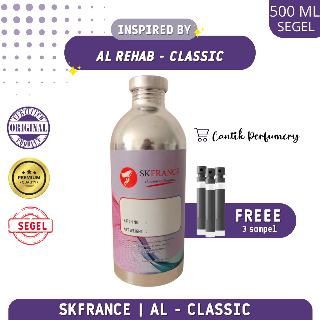 Jual Bibit parfum searah dengan aroma AL REHAB - CLASSIC 500ml by ...