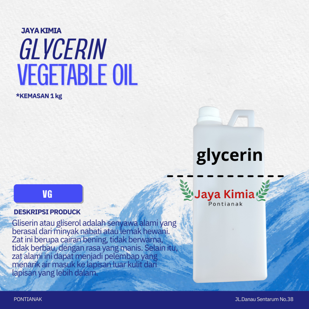 Jual glycerin 1kg/VG/Gliserol/Vegetable oil/glyserin 1kg | Shopee Indonesia