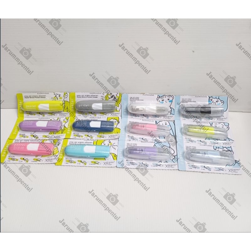 Jual Pastel Translucent Inhaler 2in1 / Pastel Inhaler Viral / Pastel ...