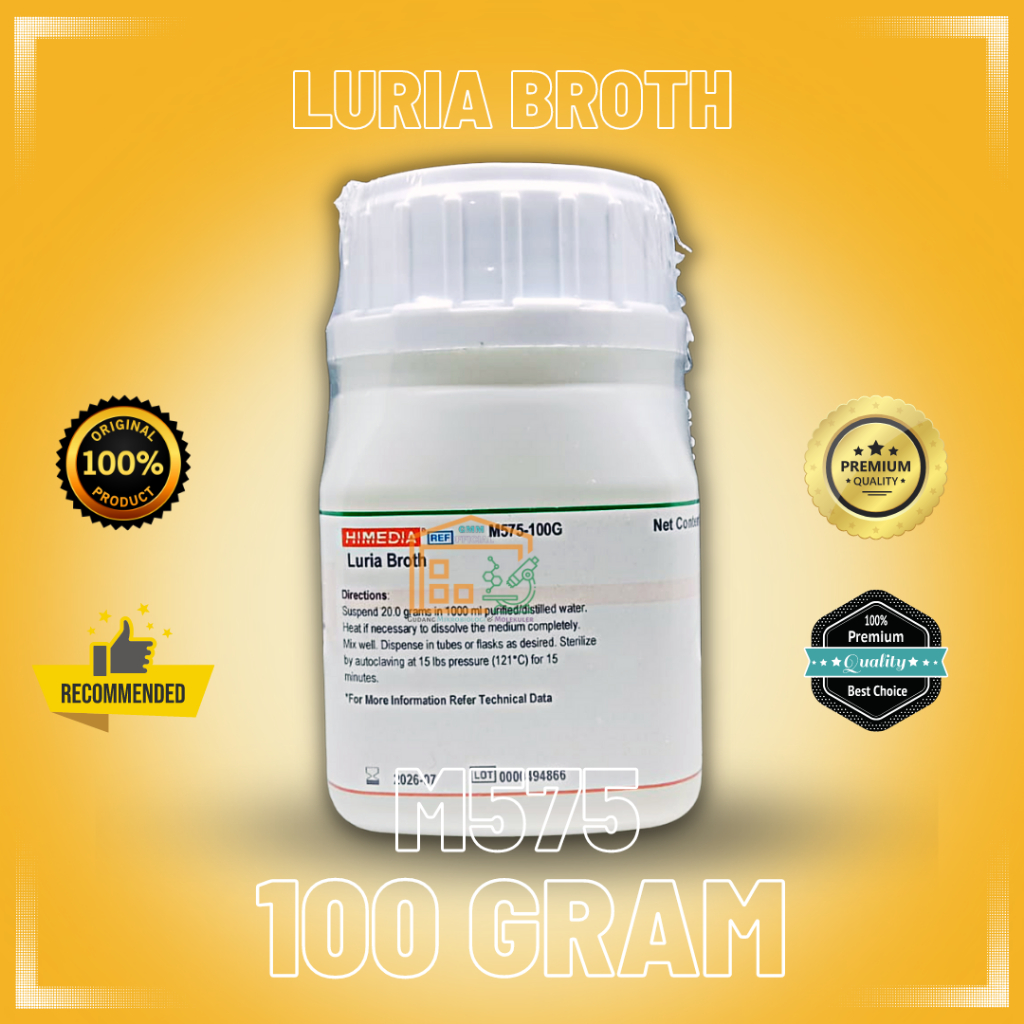 Jual Luria Broth - Media Mikrobiologi, 100 gram | Shopee Indonesia
