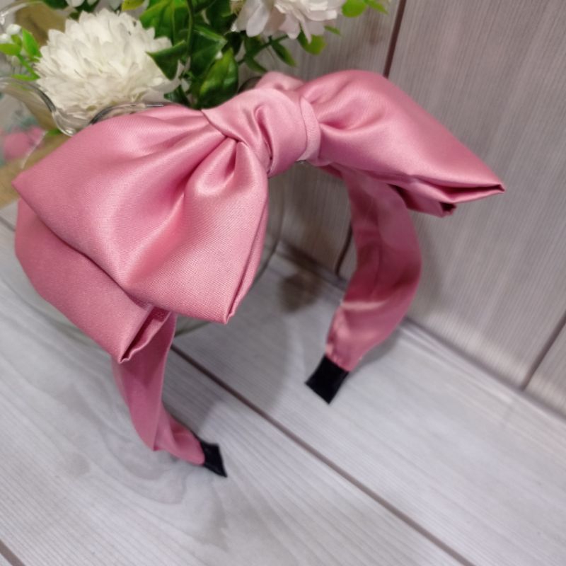 Jual bando pita besar || bando satin wanita pita | Shopee Indonesia