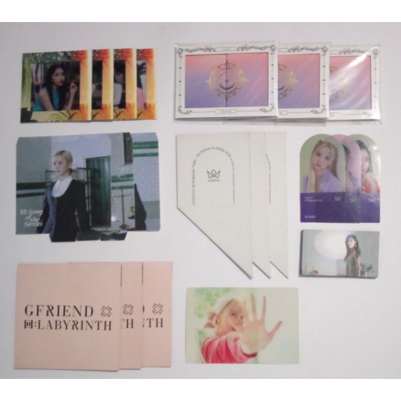 Jual Official Inclusion Album Gfriend Sowon Yerin Eunha Yuju Sinb Umji | Shopee Indonesia
