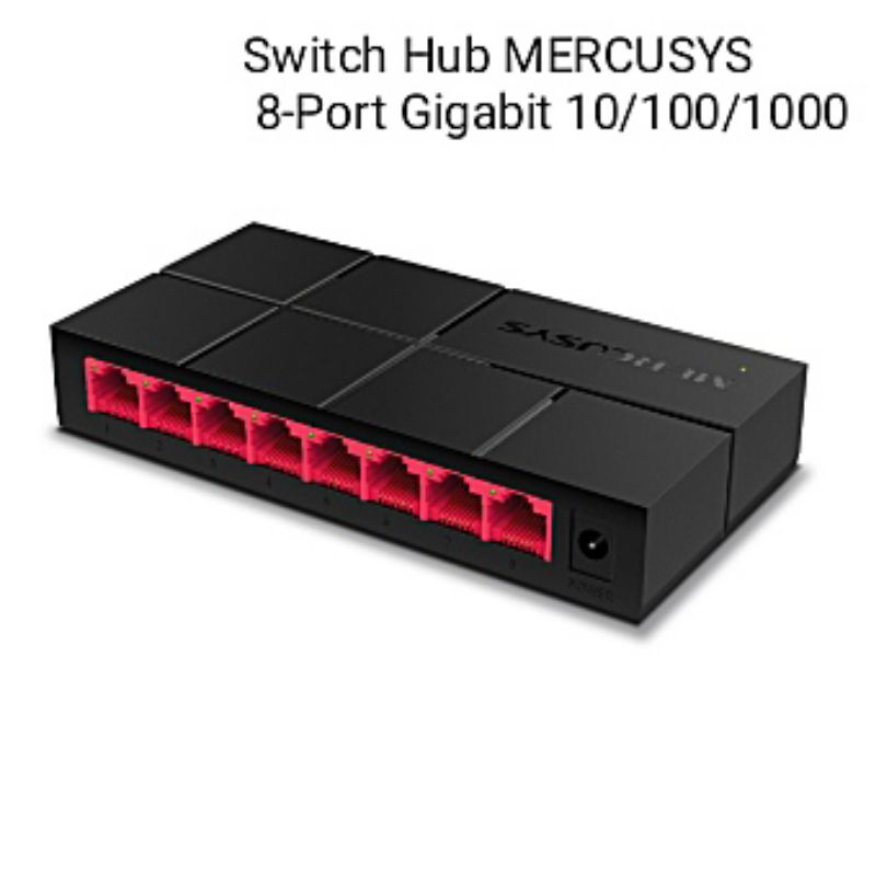 Jual Switch Hub MERCUSYS 8-Port Gigabit 10/100/1000 | Shopee Indonesia