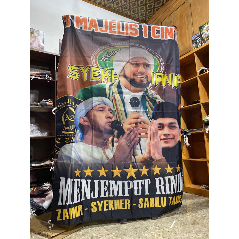 Jual Bendera 3 Majelis 1 Cinta 200 x 150 cm || Ready stok ( MJS 20 ) | Shopee Indonesia