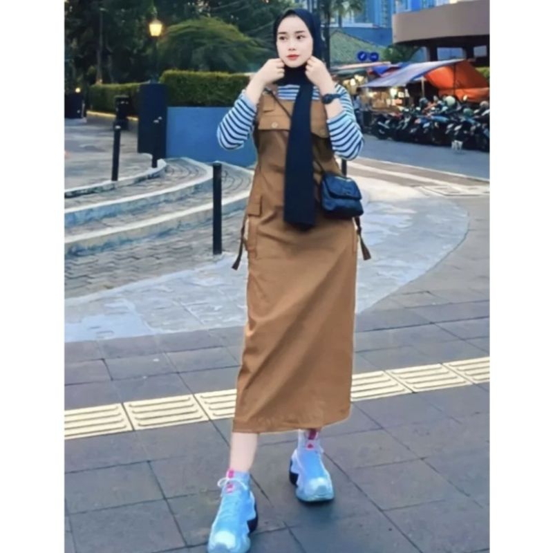 Jual Loxee - OVERALL INARA JAMSUIT ROK CARGO WANITA MODEL KOREAN ...