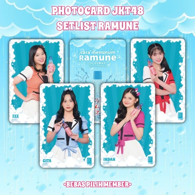 Jual [PROMO] PC Photocard PC JKT48 Setlist Ramune no Nomikata/Cara Meminum Ramune Unofficial ...