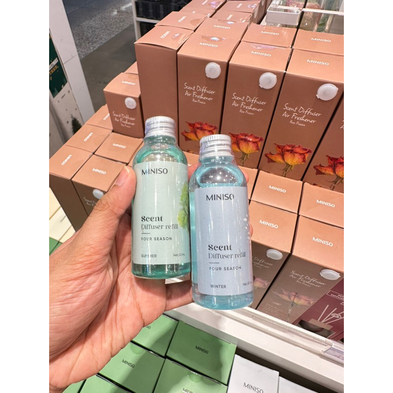 Jual MINISO REFILL SCENT DIFFUSER PENGHARUM RUANGAN FOUR SEASON REFFIL ...