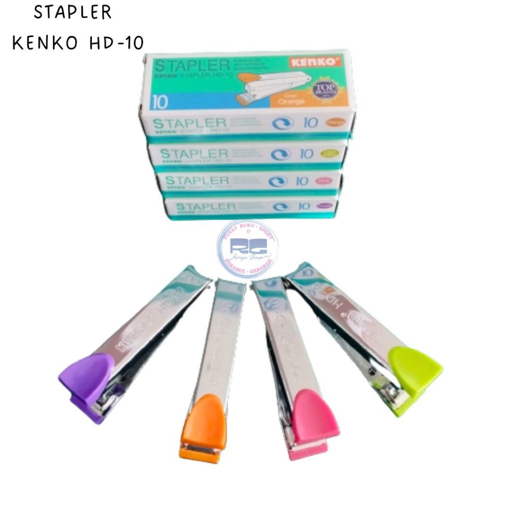 Jual STAPLER KENKO HD-10 ORIGINAL / STAPLES KENKO HD 10 / ALAT FOTOCOPY ...