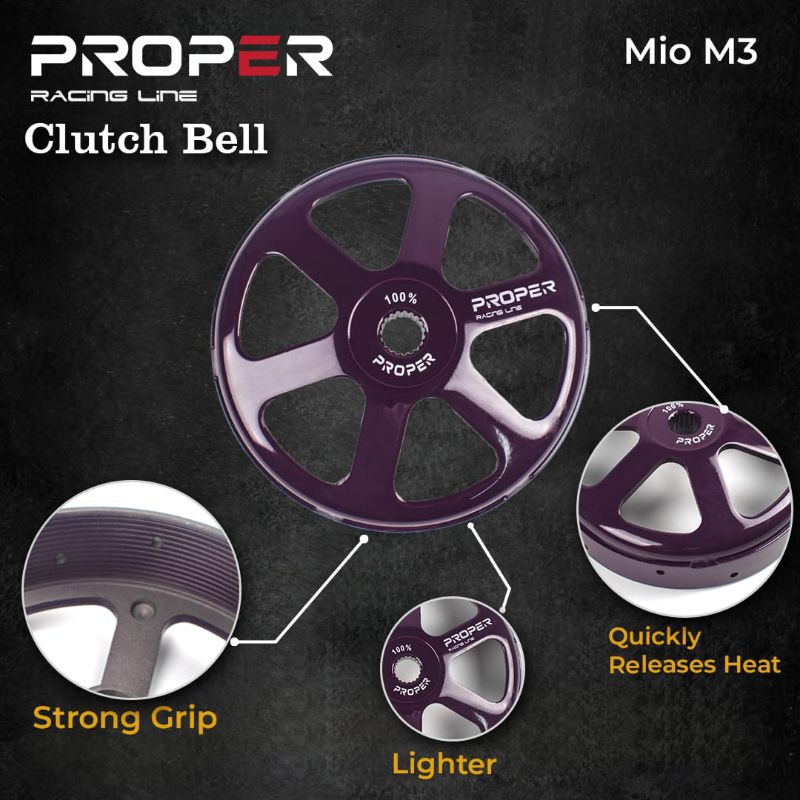 Jual Mangkok Ganda / Clutch Bell Fazzio / Grand Filano Proper Racing ...