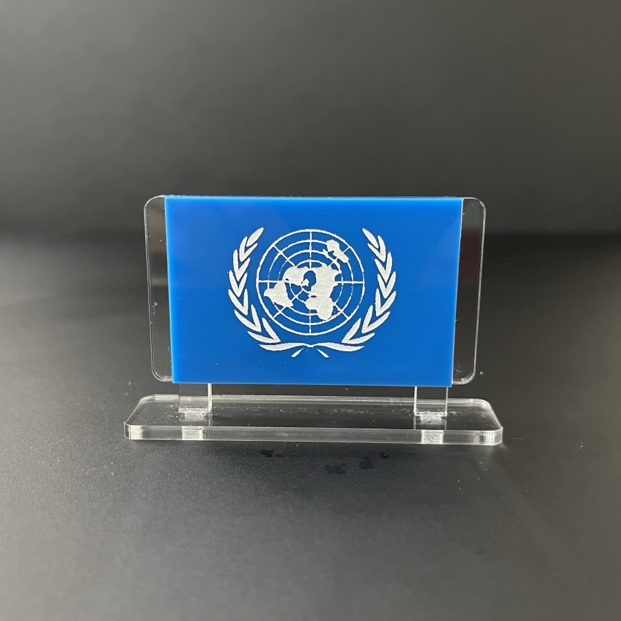 Jual Bendera Meja Bendera PBB United Nations Bendera UN PBB United ...