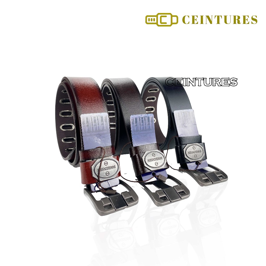 Jual ikat pinggang pria Bosbensen original / gesper cowok | Shopee ...