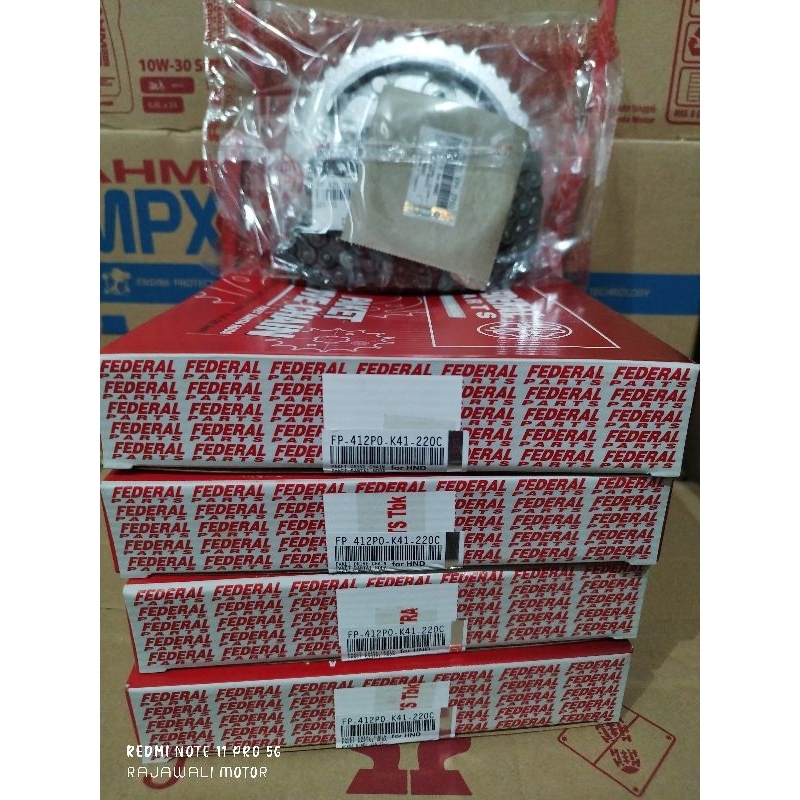 Jual FP-142P0-K41-220C gearset supra x 125 helm in fi K41 federal ...