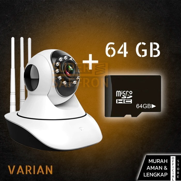 Jual CCTV Indoor V380 Pro Rotatable 1080P Kamera Wifi Meja Camera Mic ...