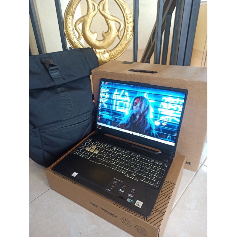 Jual Laptop Gaming Second Like New ASUS TUF FX506 i5gen10 /8gb /512gb ...