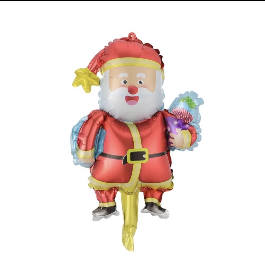 Jual BALON FOIL KARAKTER TEMA NATAL MINI RANDOM | Shopee Indonesia
