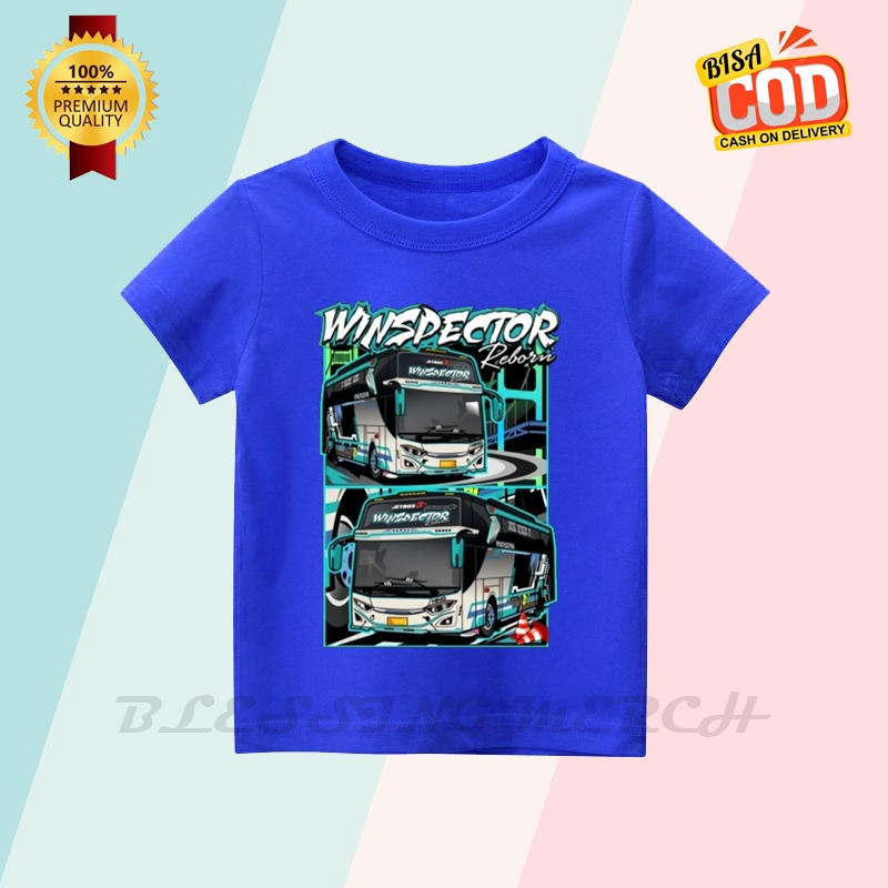 Jual BAJU ANAK KAOS ANAK BUS WINSDOCTOR BIS MANIA JETBUS | Shopee Indonesia