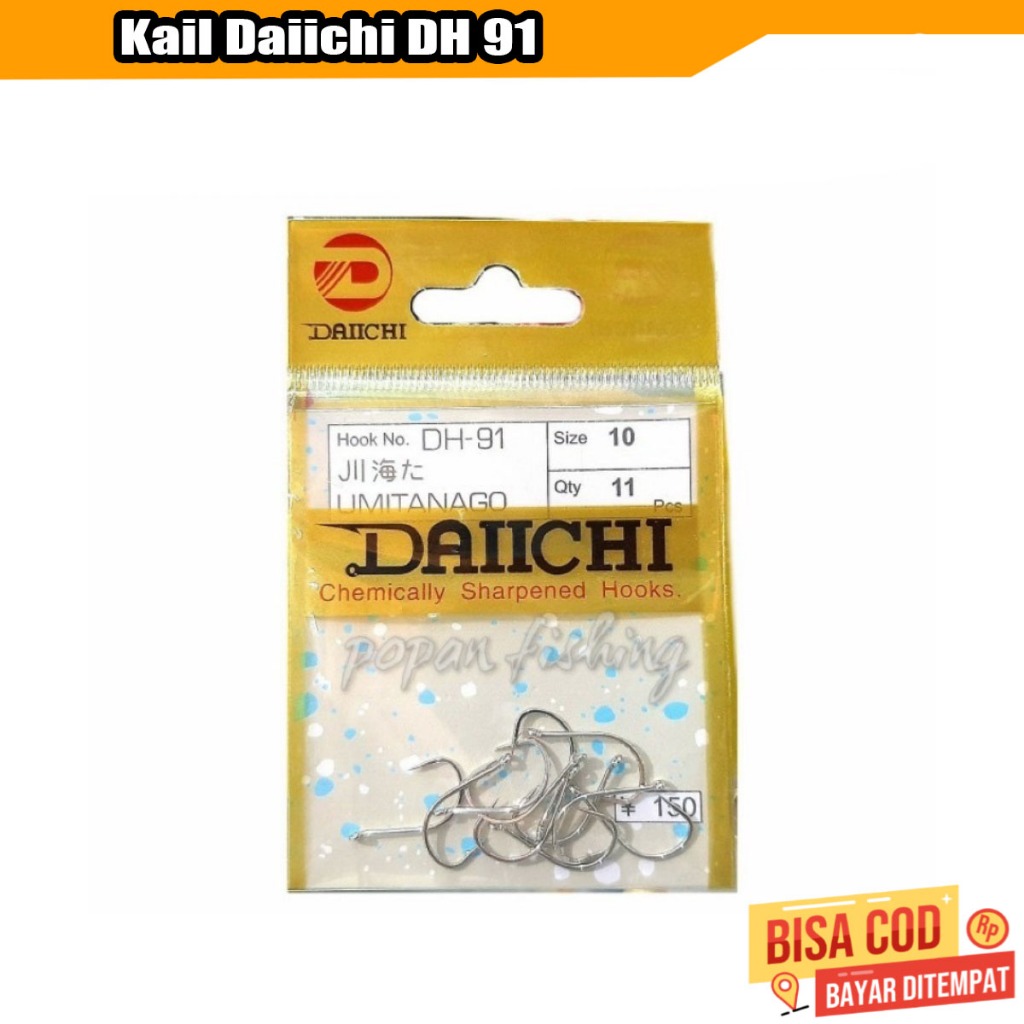 Jual MATA KAIL DAICHI "DH-91" (UMITANAGO) (Silver Lubang) | Shopee ...