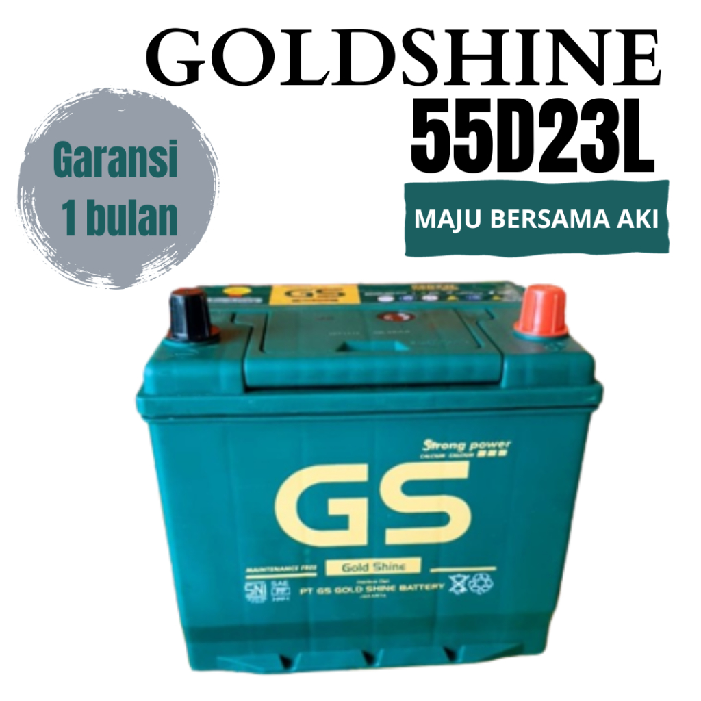Jual Aki Mobil Toyota Alpard, Fortuner, Camry, Innova 55D23L GS ...