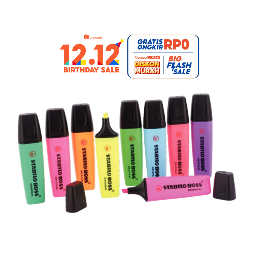 Jual Stabilo Boss Highlighter Original | Shopee Indonesia