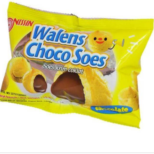 Jual NISSIN Walens Choco Soes 15 gr | Shopee Indonesia