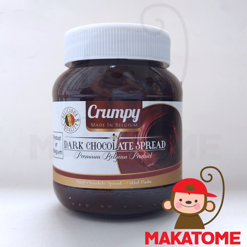 Jual Crumpy Dark Chocolate Spread 400gr 400 g gr choco belgium coklat ...