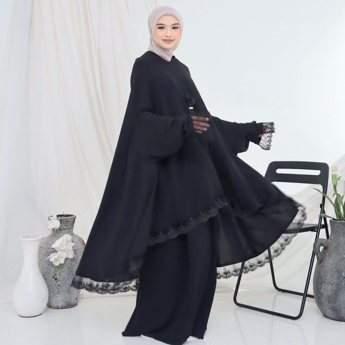 Jual Mukena Umroh Haji 2in1 Lengan Mewah Elegan & Praktis - Amanina ...