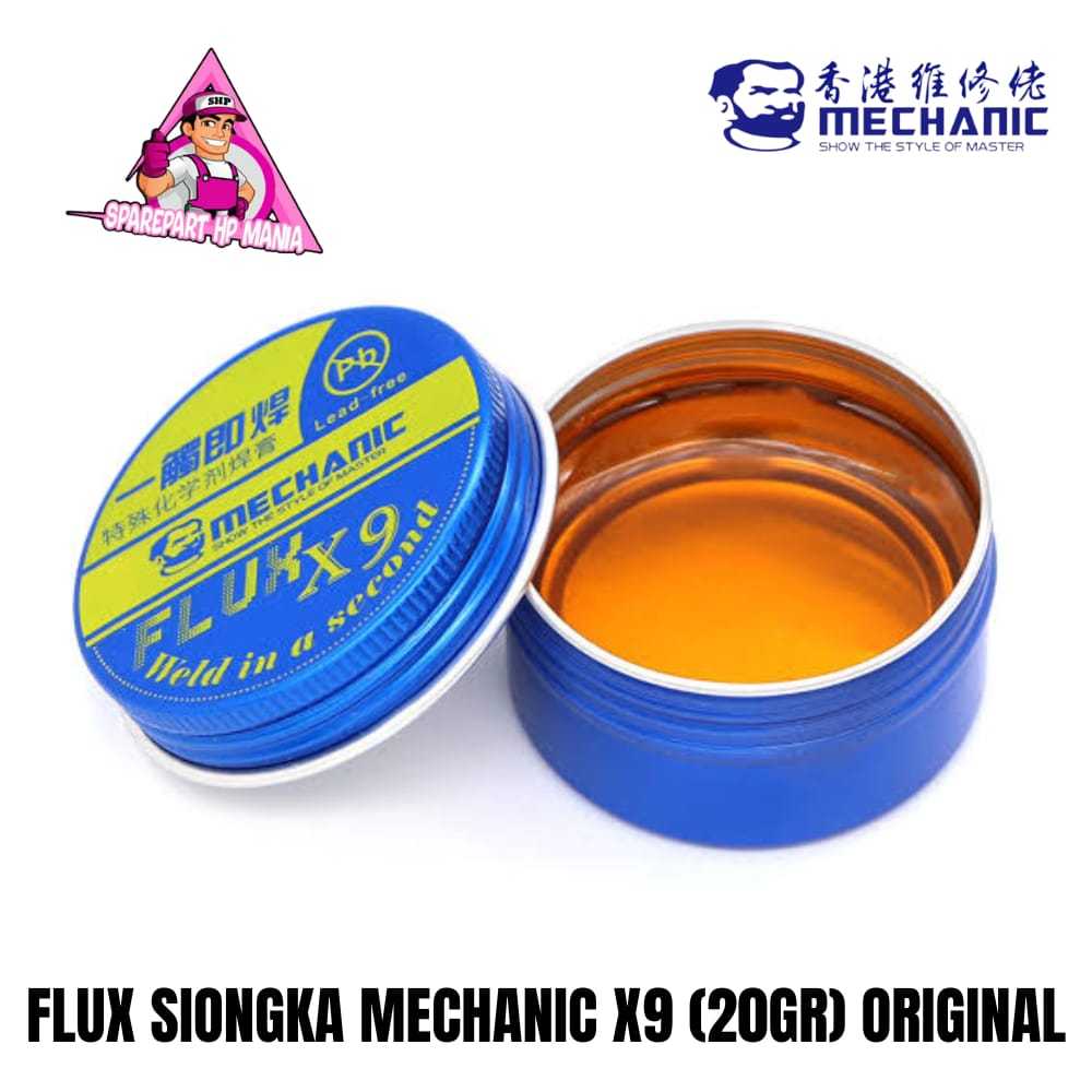 Jual FLUK SOLDER SIONGKA ROSIN MECHANIC X9 [20GR] FLUX PASTA SOLDER ORIGINAL | Shopee Indonesia