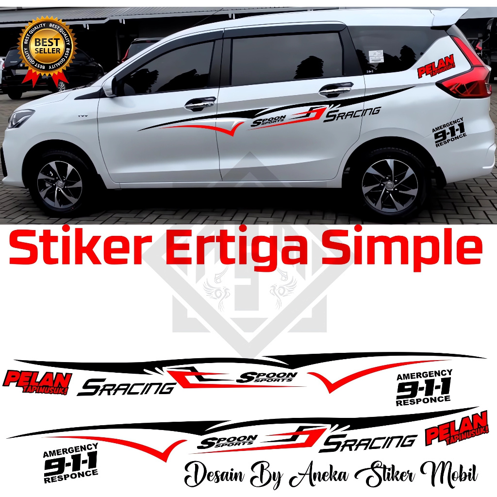 Jual Stiker Mobil Suzuki Ertiga Simple Terbaru | Shopee Indonesia
