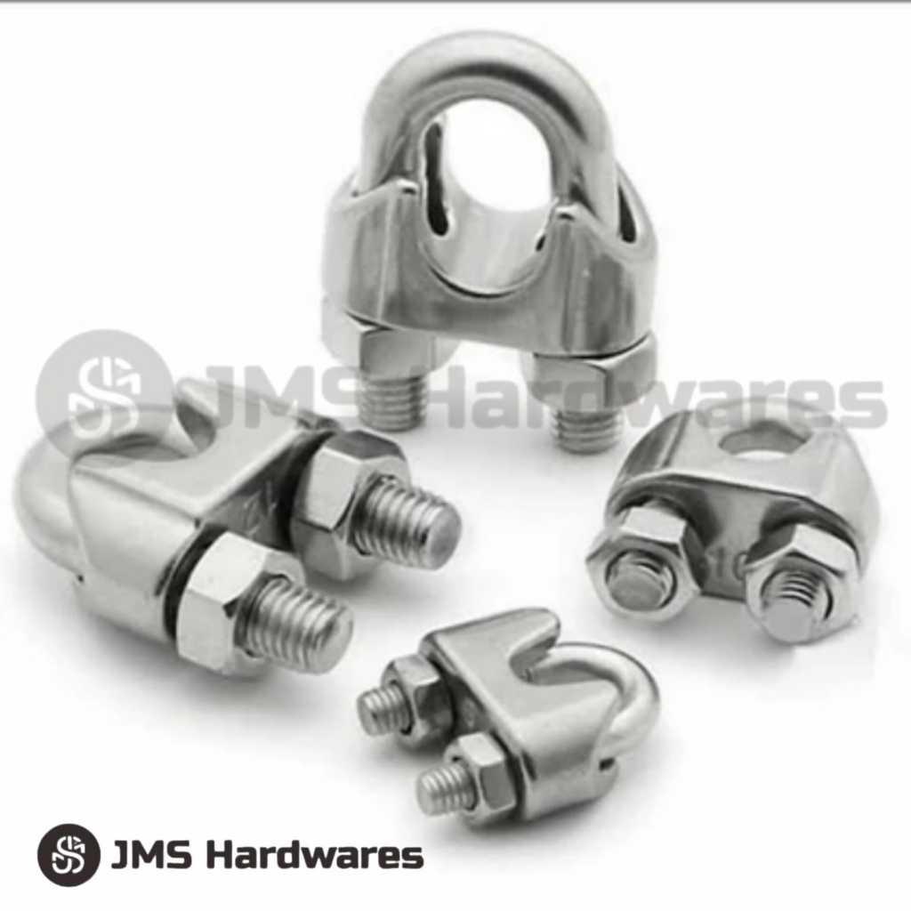 Jual Klem Seling YSK/ Kuku Macan / Clamp Seling / Klip tali kawat ...