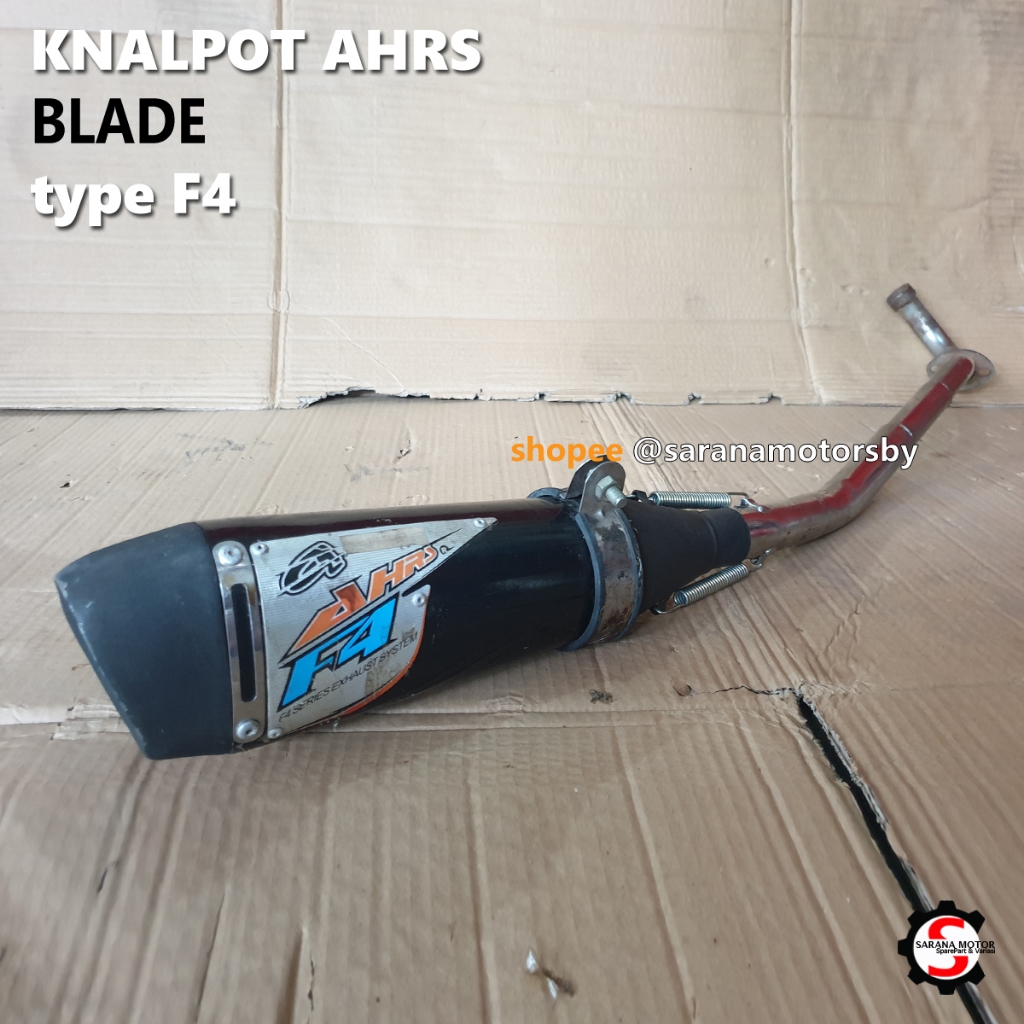 Jual Knalpot Racing Variasi HONDA Blade F4 AHRS | Shopee Indonesia