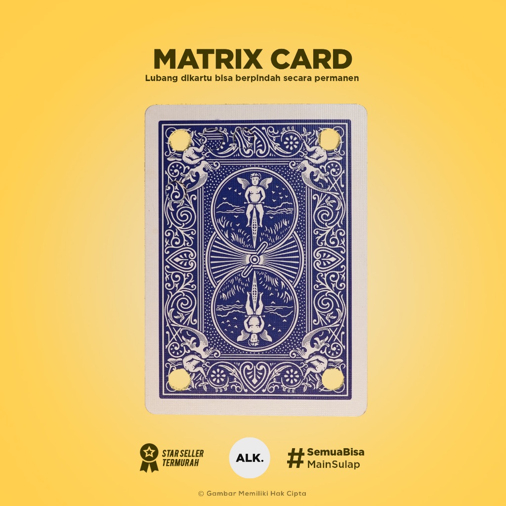 Jual Sulap lubang kartu bisa pindah - Matrix hole card | Shopee Indonesia
