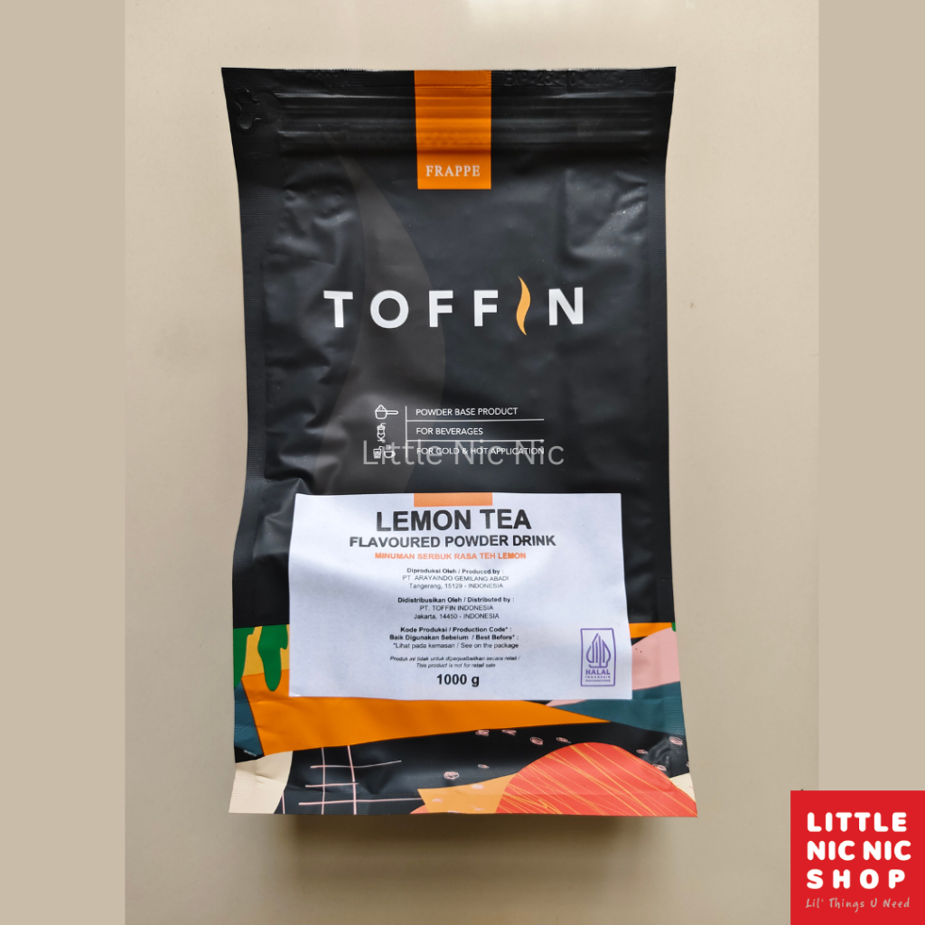 Jual Toffin Gourmet Frappe Lemon Tea minuman serbuk rasa teh lemon ...
