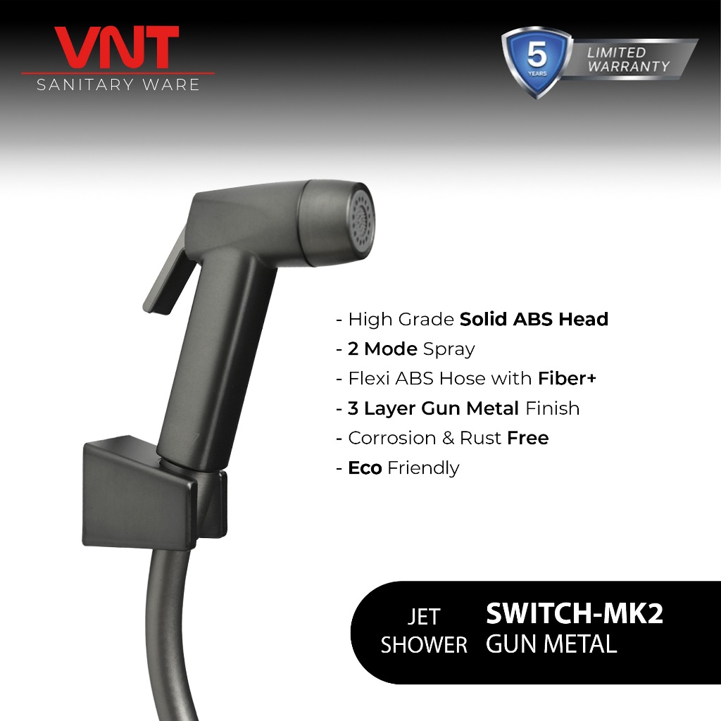 Jual Jet Shower Toilet 2 Mode Semprotan VNT SWITCH MK-2 Spray Bidet ...