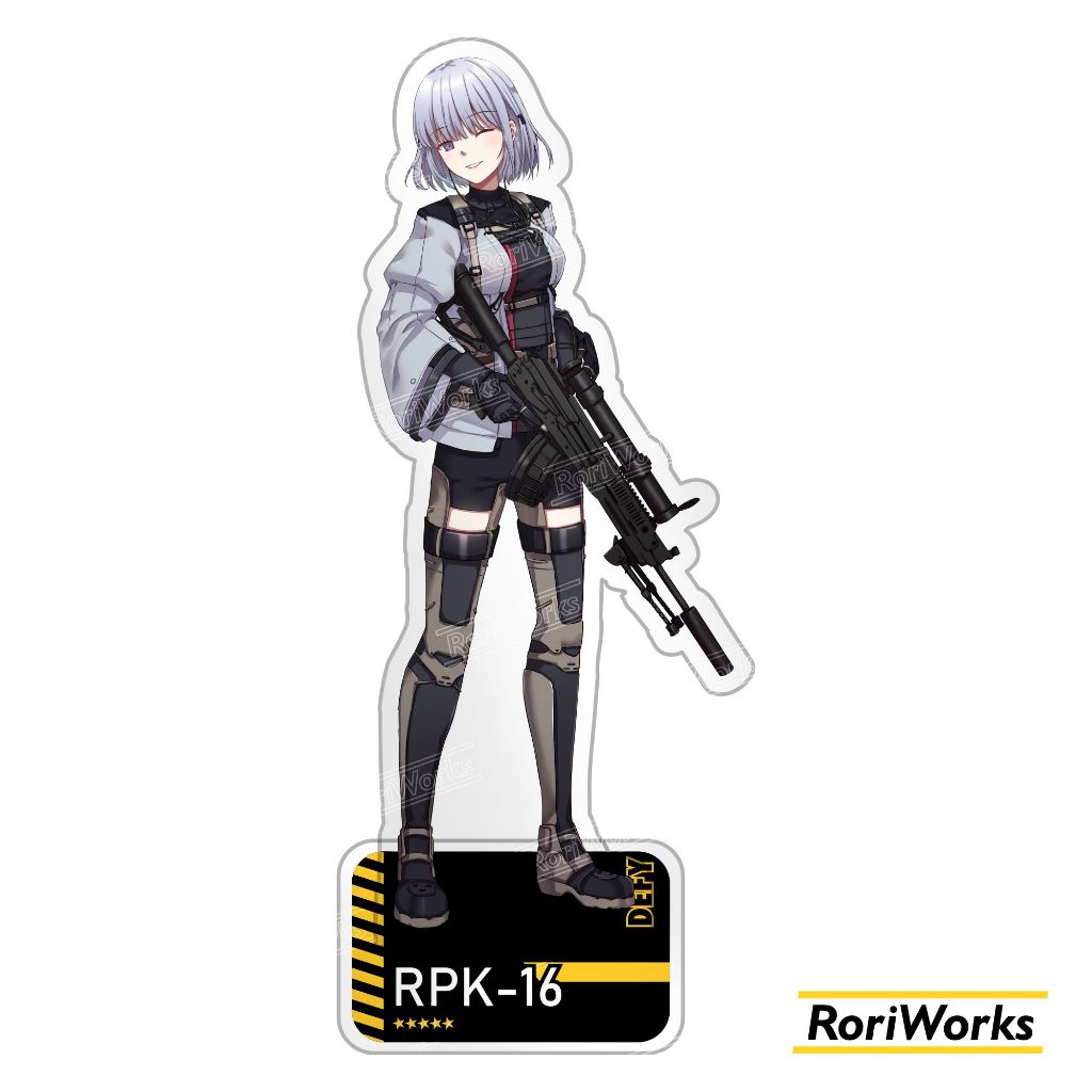 Jual Acrylic Standee Figure Anime - RPK-16 | Girls' Frontline | DEFY ...