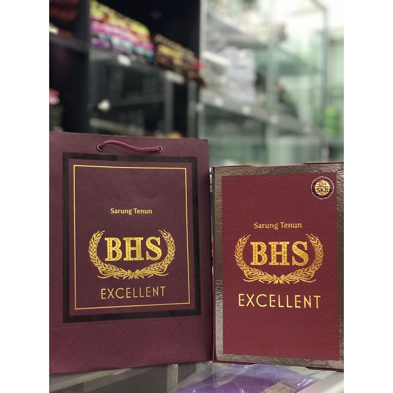 Jual Sarung BHS Excellent Gold Motif E54 SKB (B) | Shopee Indonesia