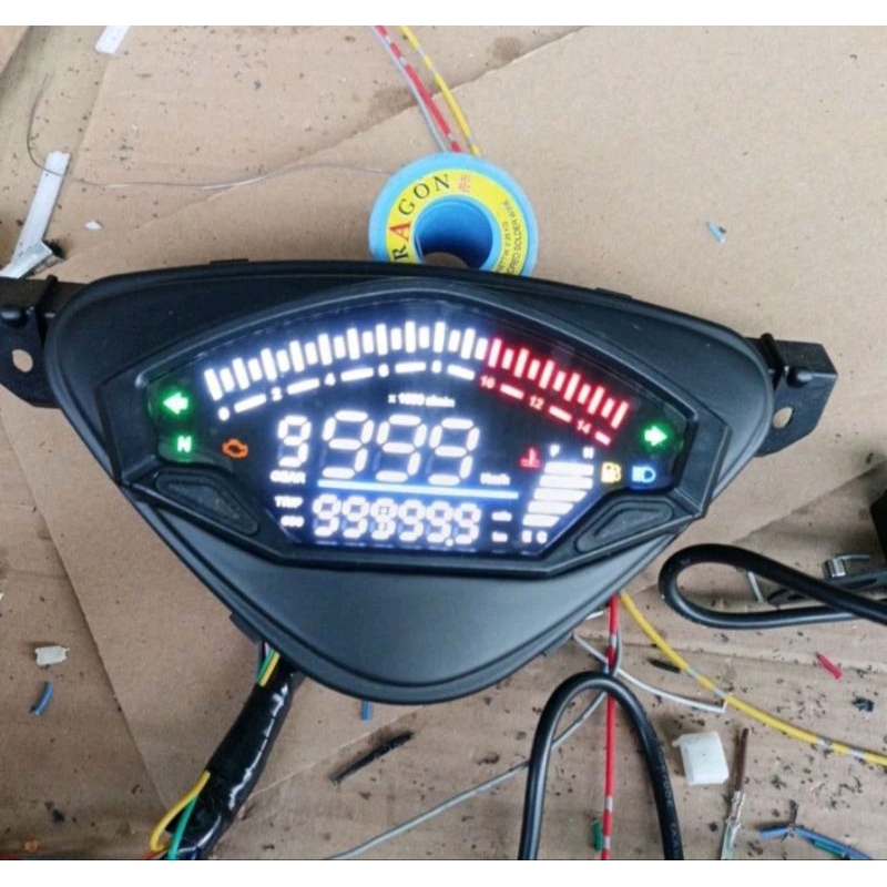 Jual speedometer digital Yamaha Mio sporty Yamaha Mio smile | Shopee ...