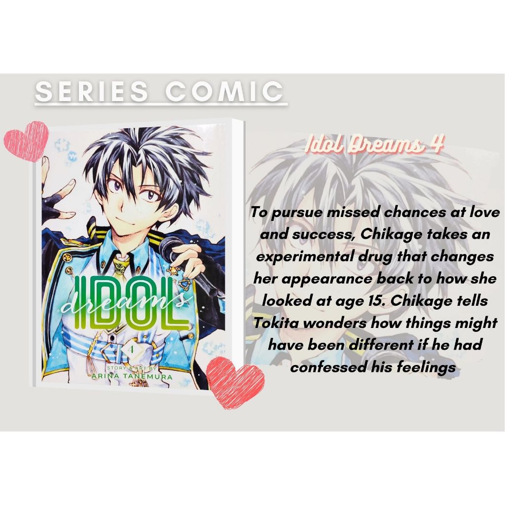 Jual Preloved Komik Idol Dreams Vol 4 By Arina Tanemura English ...