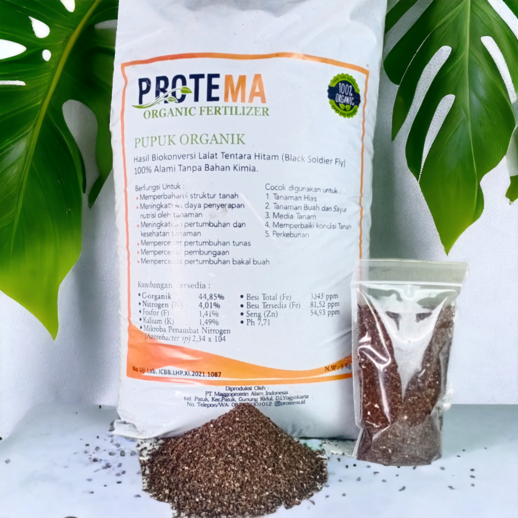 Jual Pupuk Organik Kasgot Repacking Protema Organic Pupuk Alami Untuk ...
