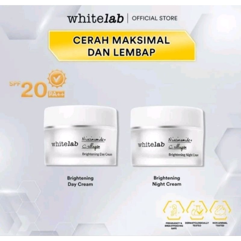Jual Whitelab Brightening Day / Night Cream 20g | Shopee Indonesia