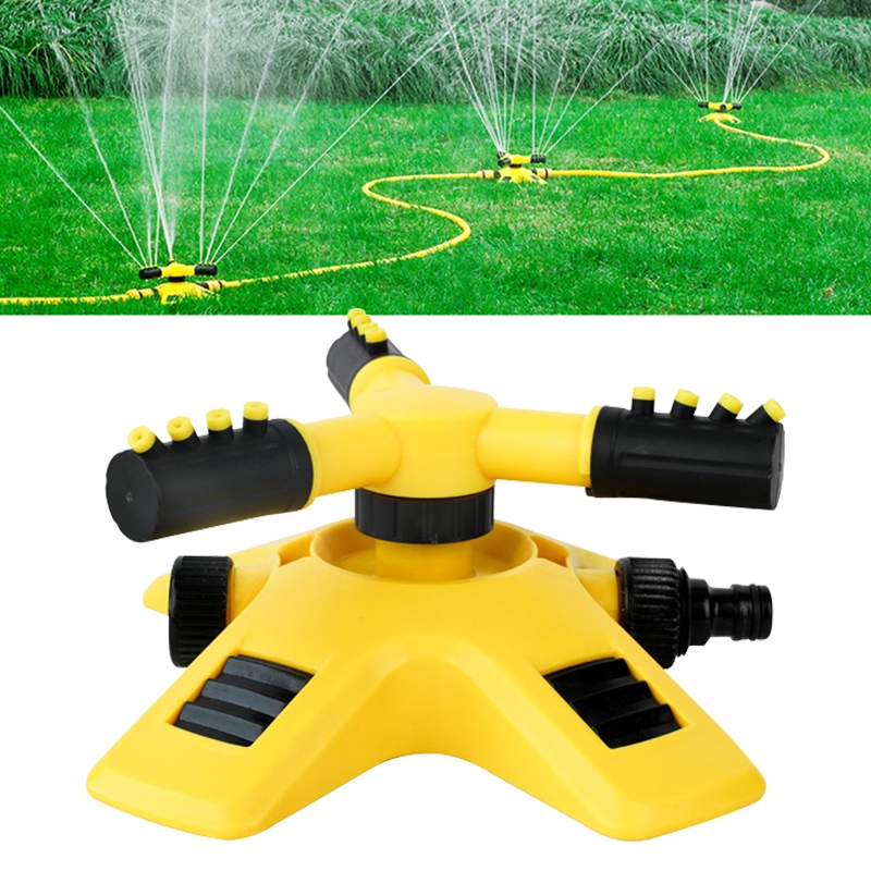 Jual Penyiram Tanaman Otomatis Putar 360 Derajat 3 Sprinkler Spray ...