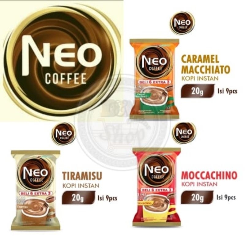 Jual Neo Coffee 6+3 X 20gr Kemasan Pouch | Shopee Indonesia